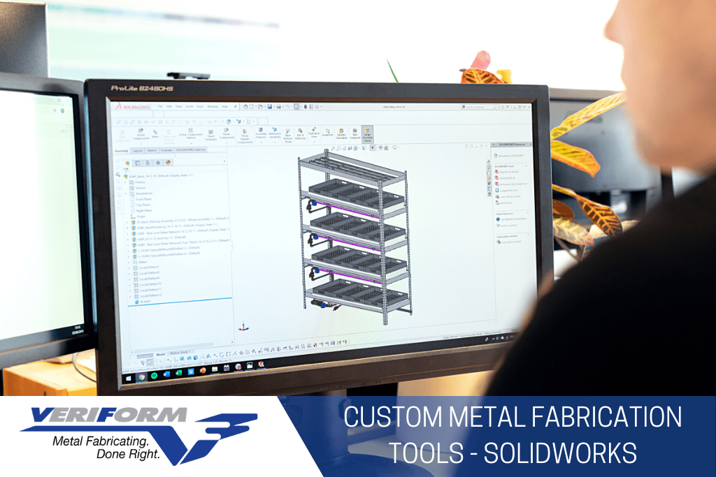 Custom Metal Fabrication Tools - SolidWorks - VeriForm Metal Fabrication